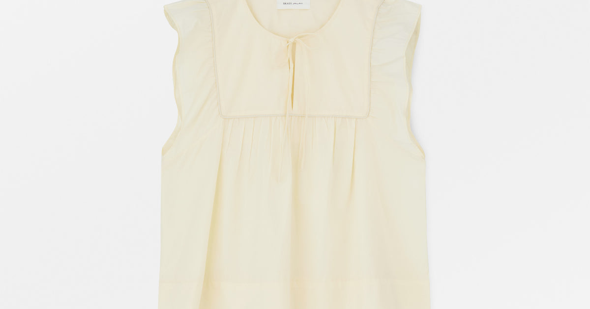 Nadja summer top - Buttermilk – Skall Studio World