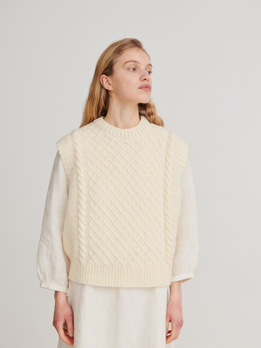 Oda Vest Knitting Pattern – Skall Studio World